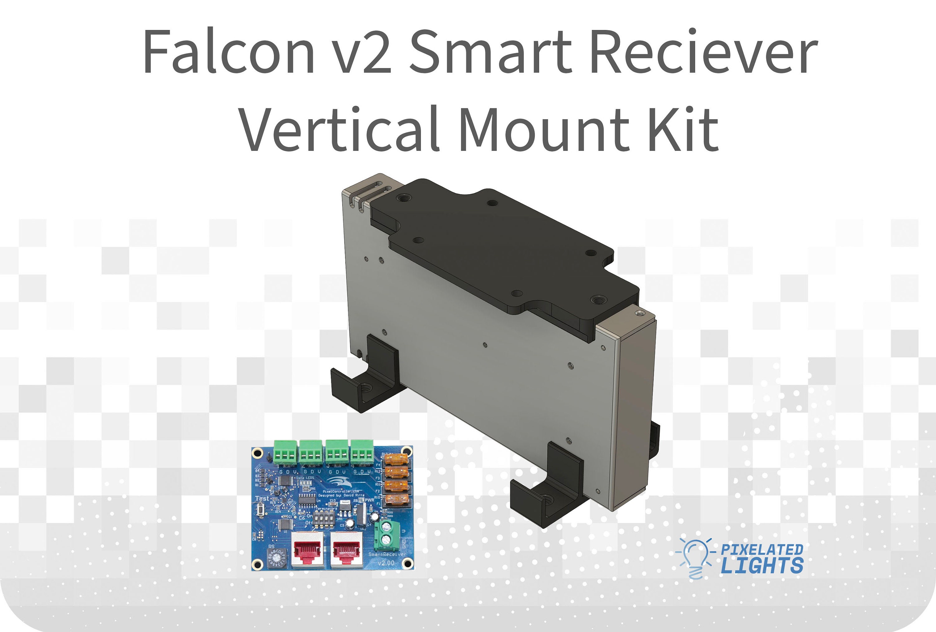 Falcon V2 Smart Receiver Vertical Mounting Kit for Use in Ammo Boxes - Etsy