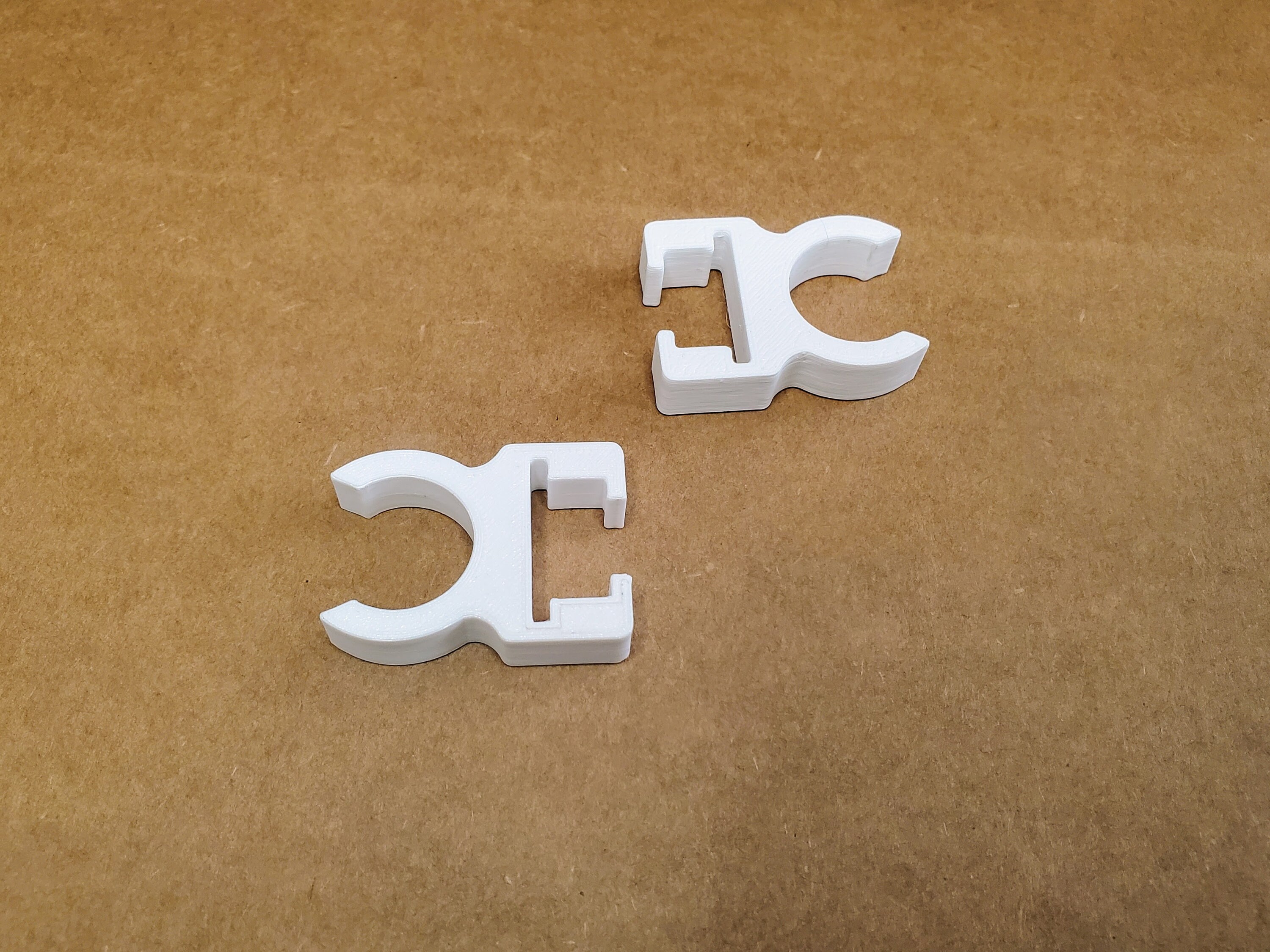 3/4" and 1/2" Square PVC Clips, EMT Pixel Clips - Etsy
