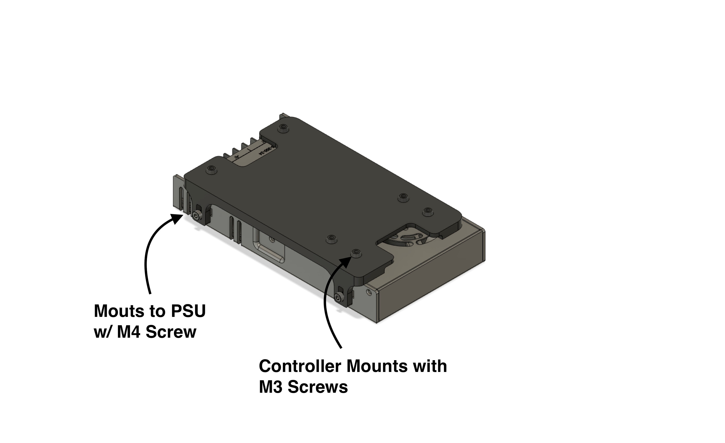 Sandevices E682 Controller PSU Mount - Etsy