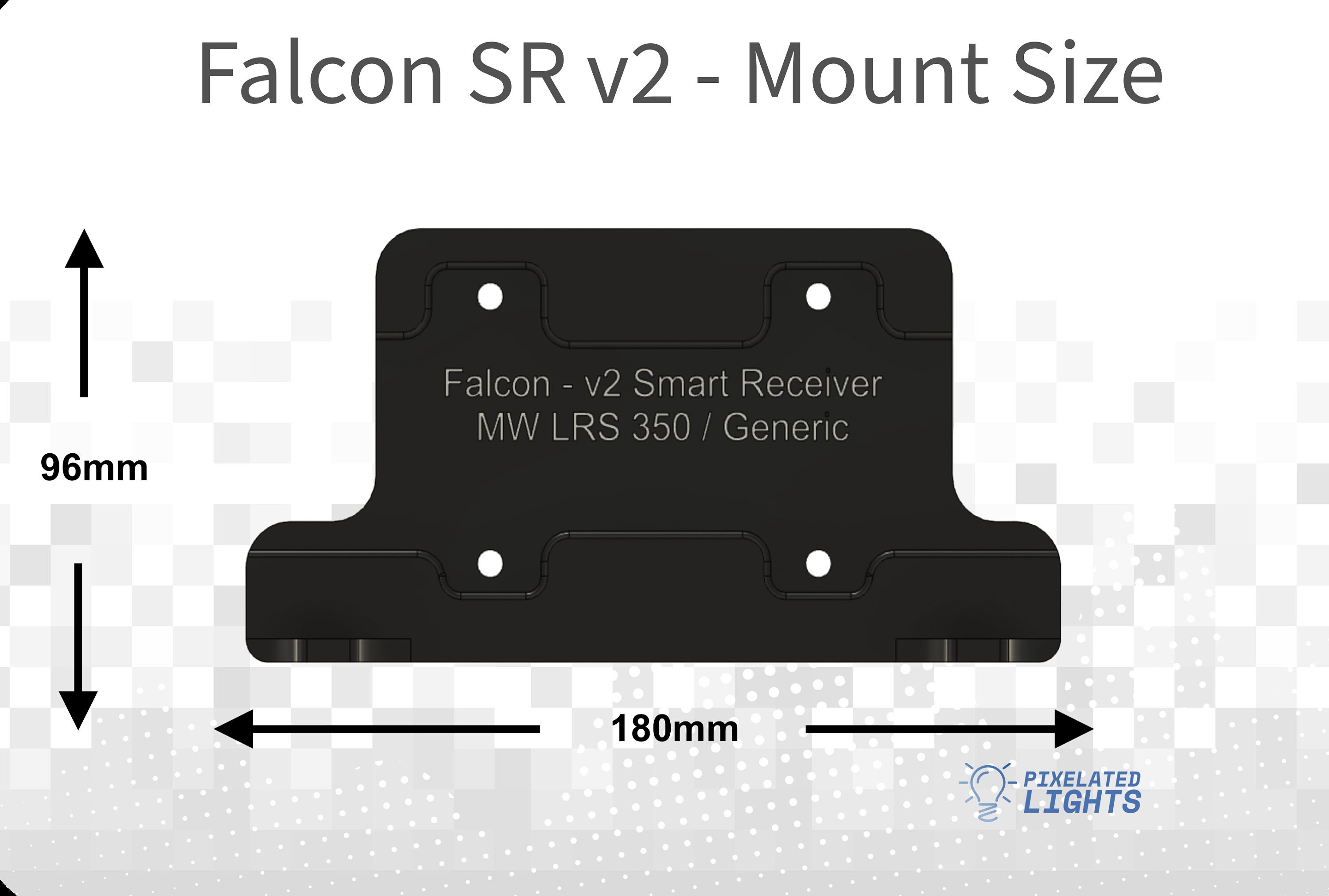 Falcon V2 Smart Receiver Meanwell/psu Mounting Bracket - Etsy