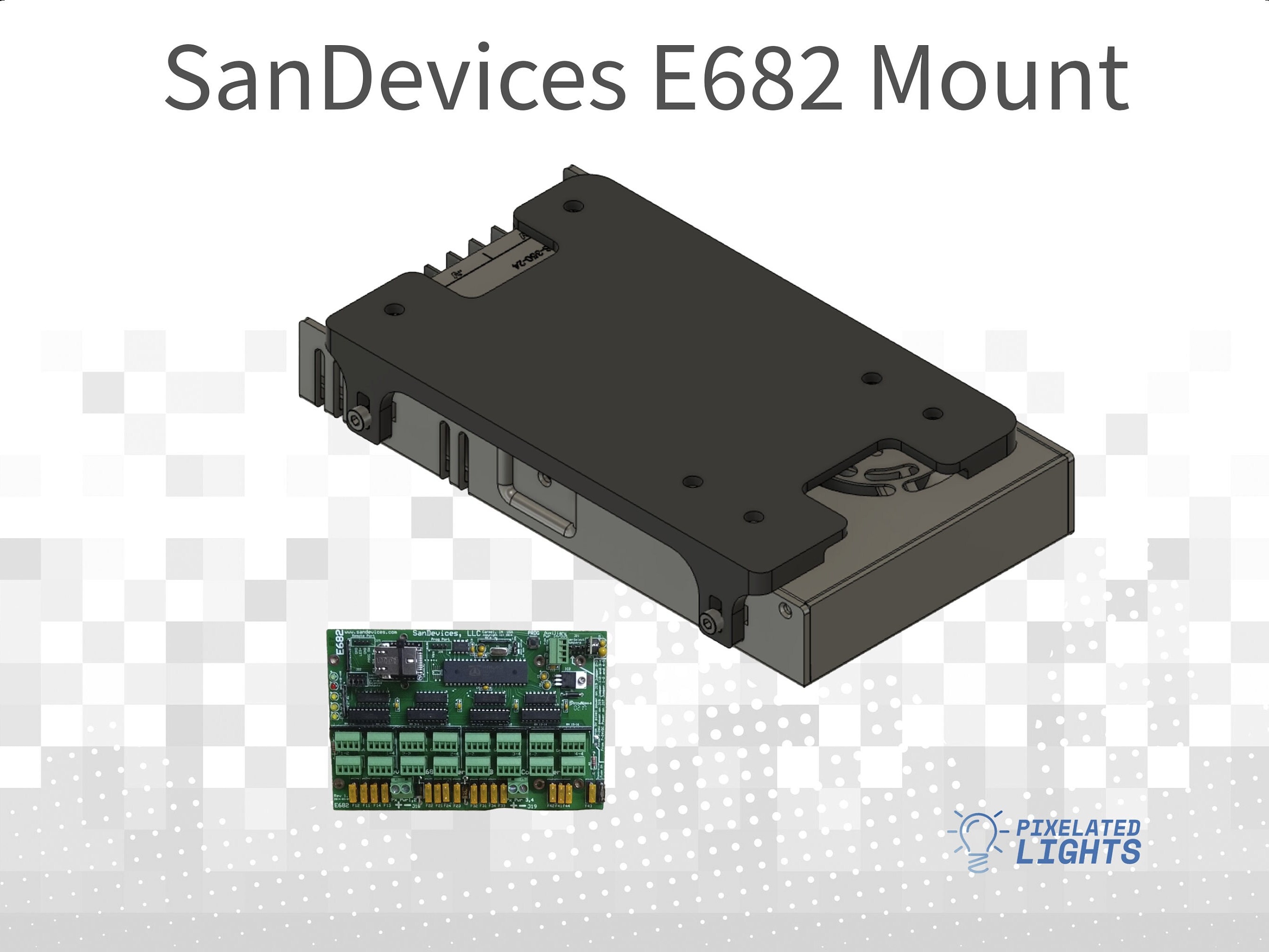 Sandevices E682 Controller PSU Mount - Etsy