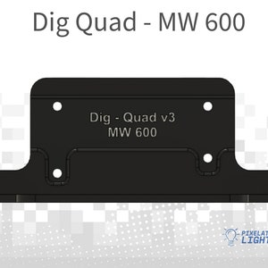 Quinled Dig Quad Controller Meanwell/psu Mounting Bracket - Etsy