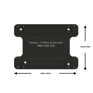 Falcon F16v4 Controller Dual PSU Mount & Meanwell/psu Mounting Bracket - Etsy