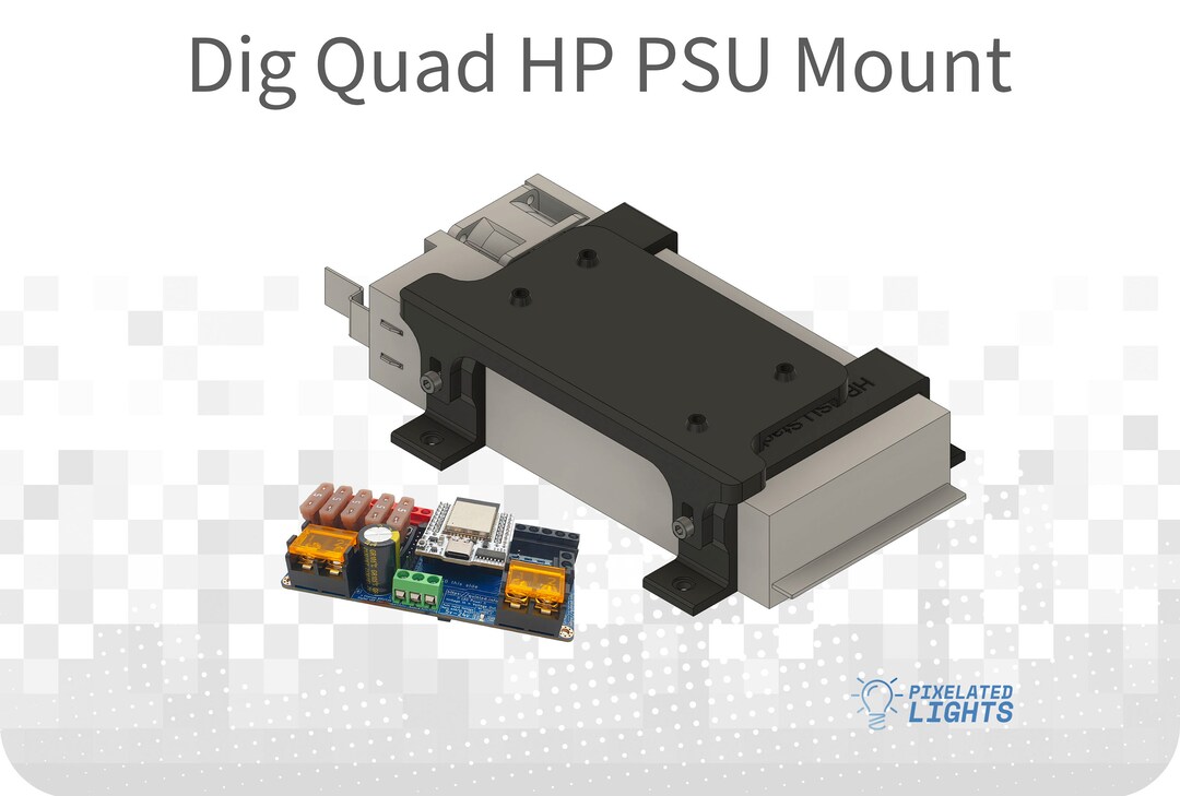 Quinled Dig Quad Controller HP PSU Mounting System - Etsy