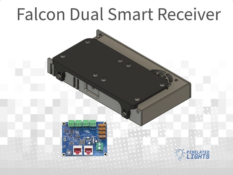 Dual Falcon Smart Receiver (V1 and V2 Available) PSU Mount - Etsy