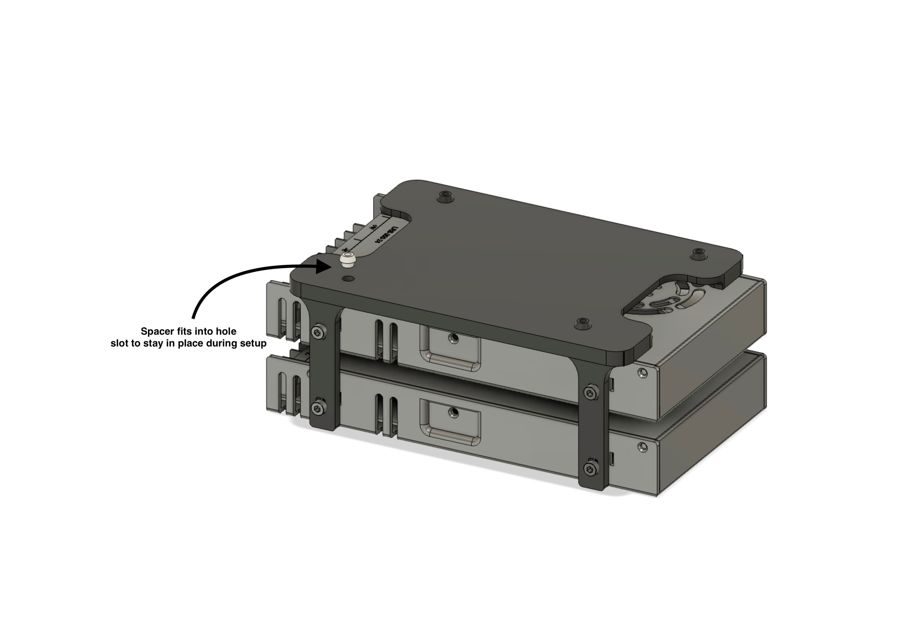 Falcon F16v4 Controller Dual PSU Mount & Meanwell/psu Mounting Bracket ...