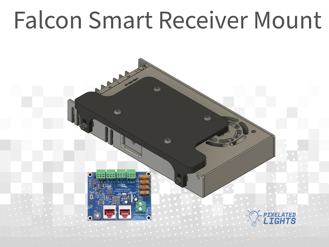 Falcon V2 Smart Receiver Meanwell/psu Mounting Bracket - Etsy