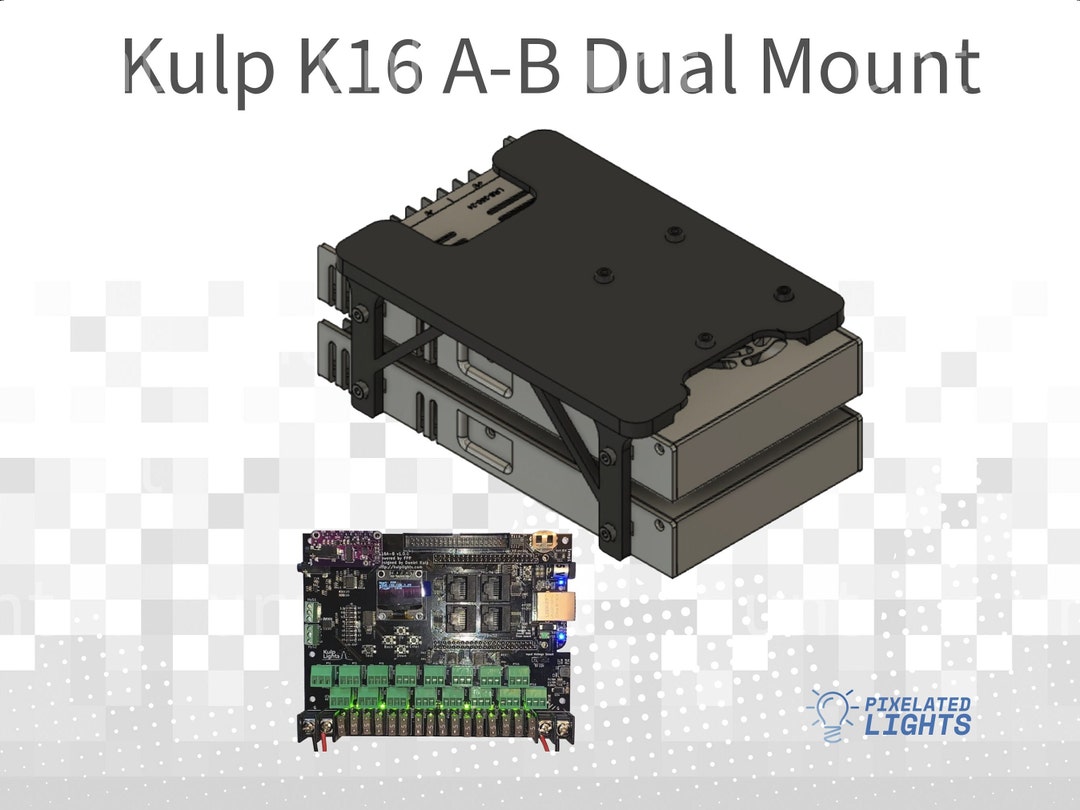 Kulp K16-A-B (beagle Bone) Controller Meanwell/psu Mounting Bracket - Etsy