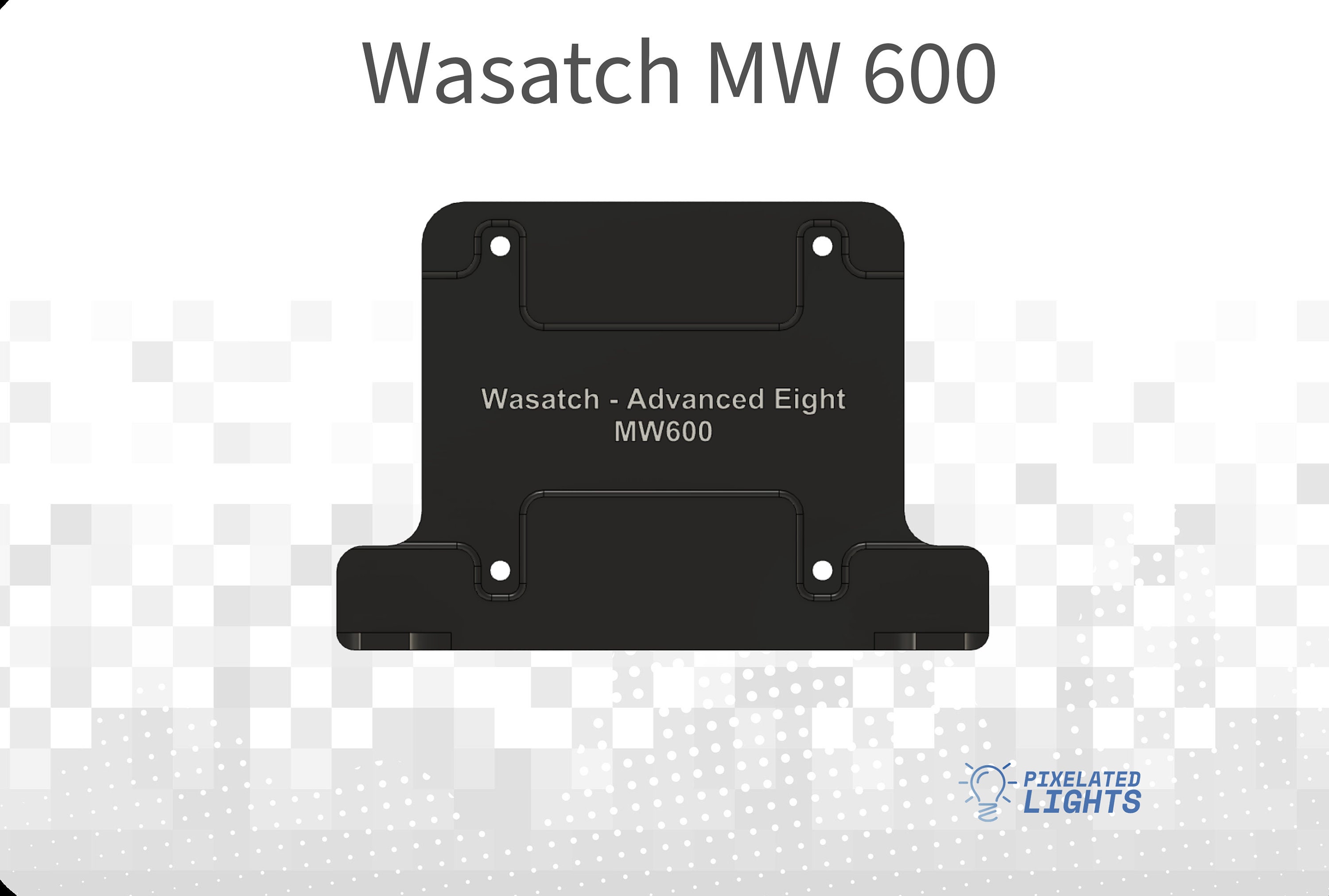 Wasatch Pixels Advanced Eight Controller Meanwell/psu Mounting Bracket ...