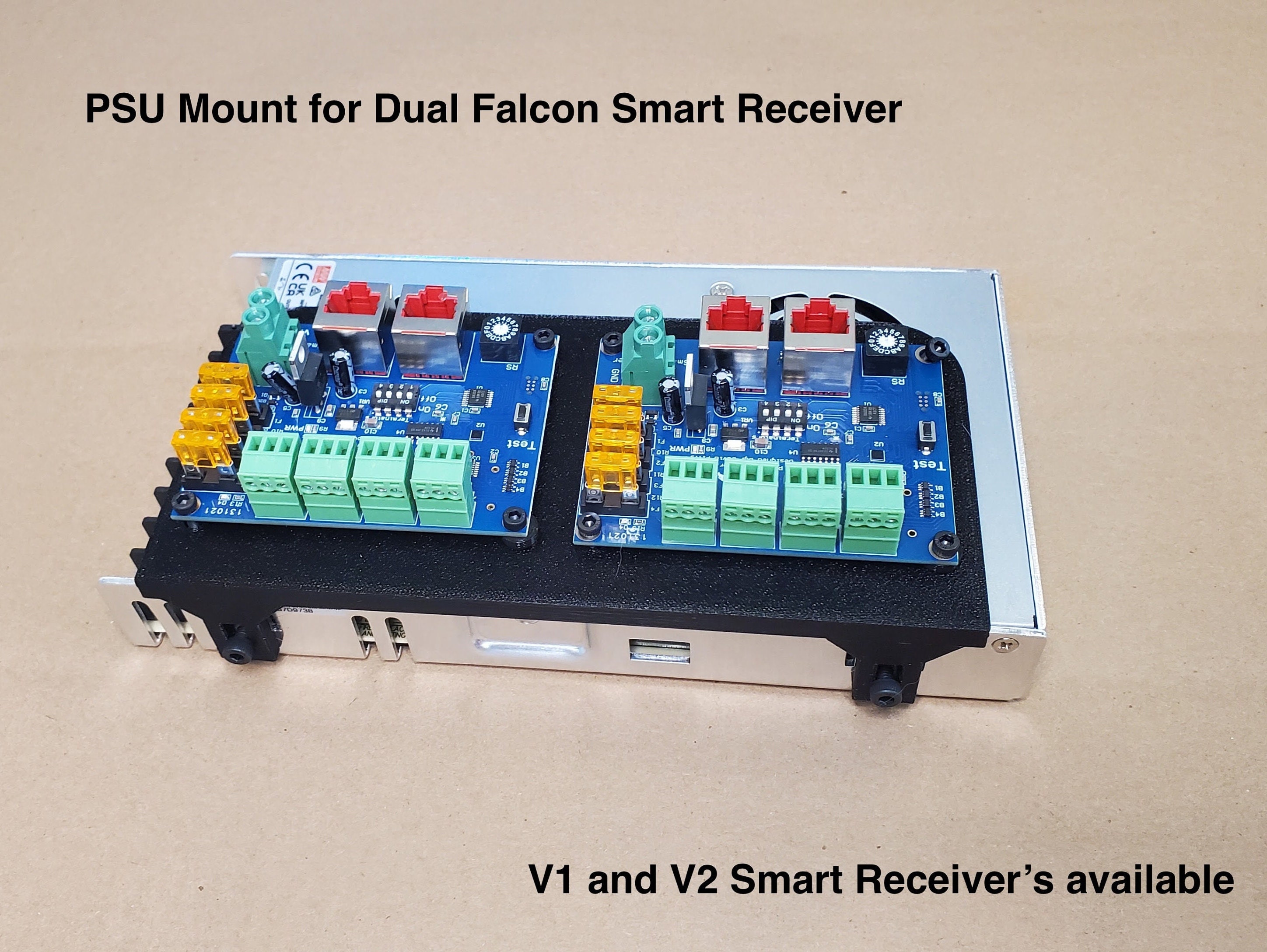 Dual Falcon Smart Receiver V1 and V2 Available PSU Mount - Etsy
