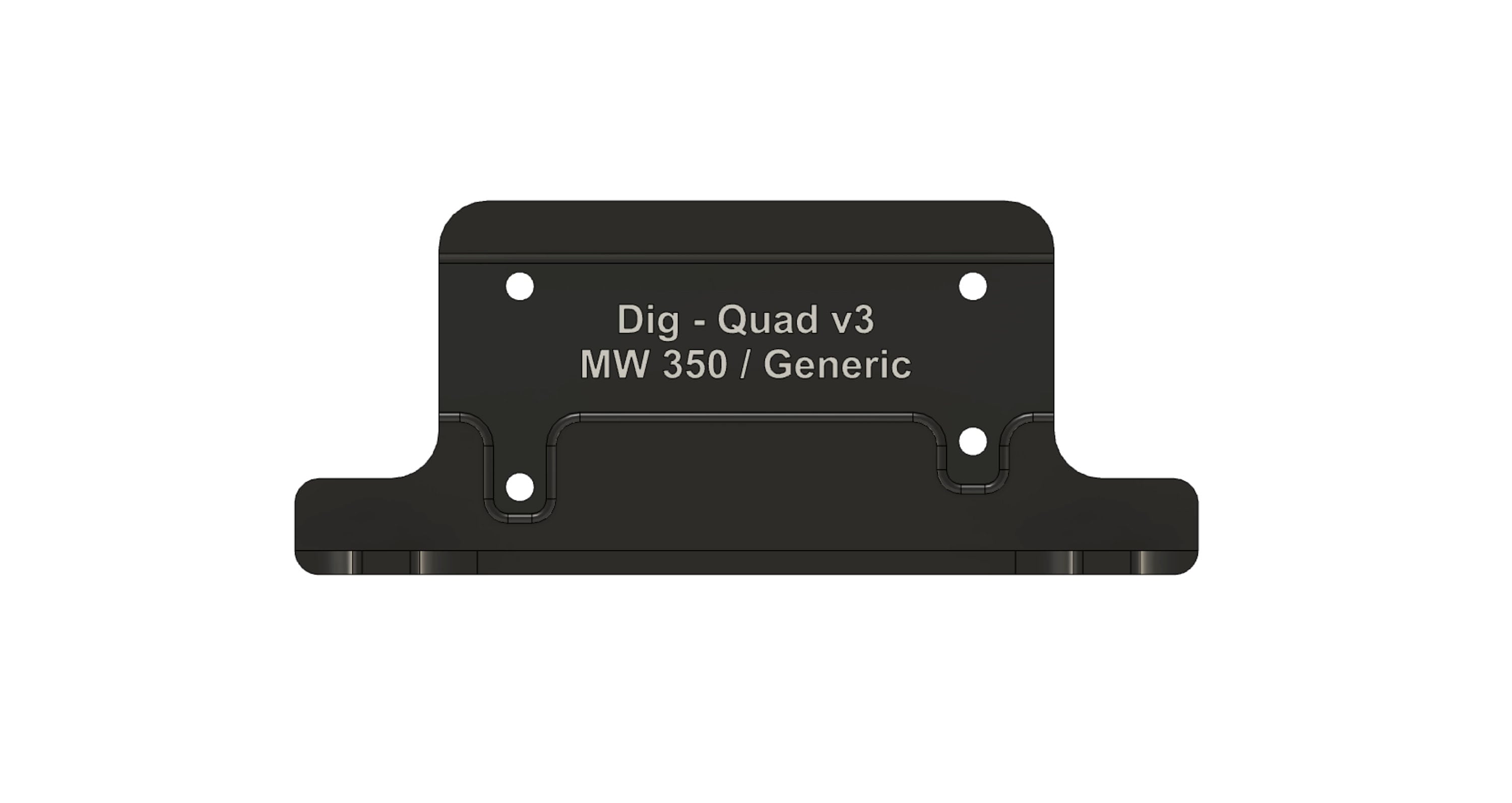 Quinled Dig Quad Controller Meanwell/psu Mounting Bracket - Etsy