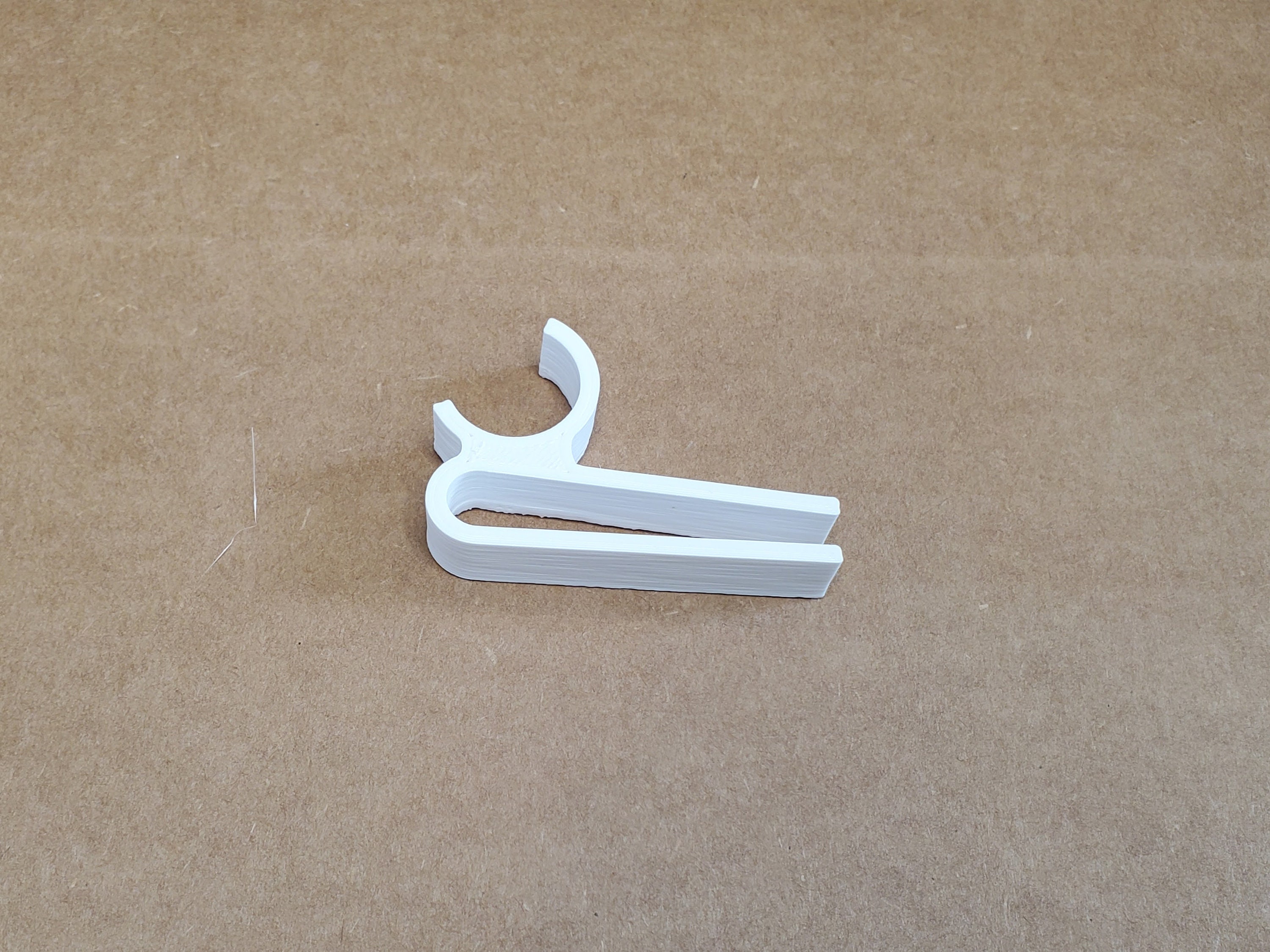 3/4" or 1/2" PVC Shingle Mounting Clip, Pixel Clip, Mounting Clip - Etsy