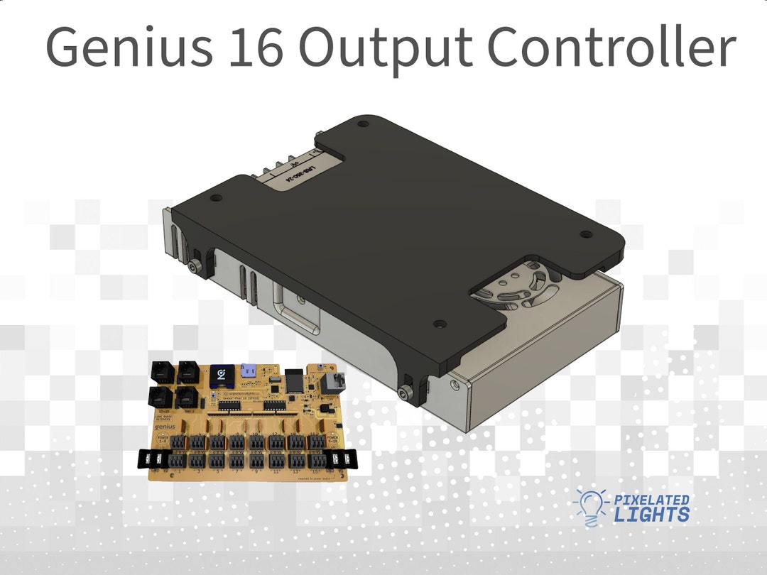 Genius - 16 Output Controller - PSU Mount - Etsy