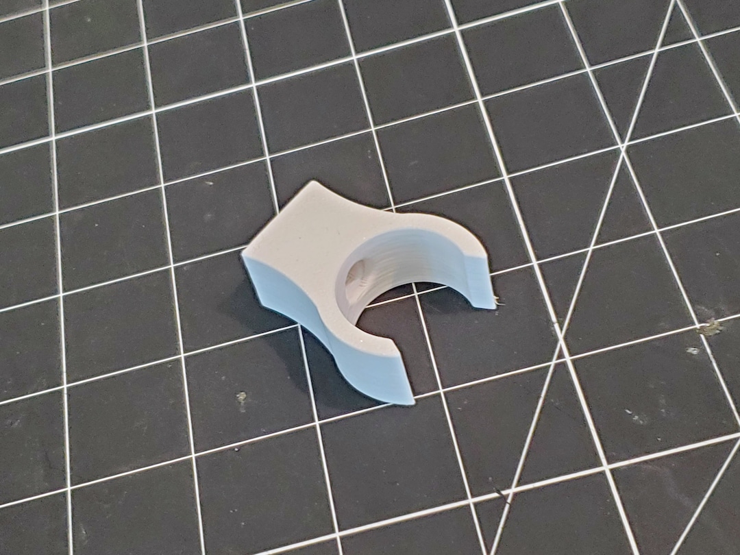 3/4" or 1/2" PVC Wall Mounting Clip, Pixel Clip, Mounting Clip - Etsy