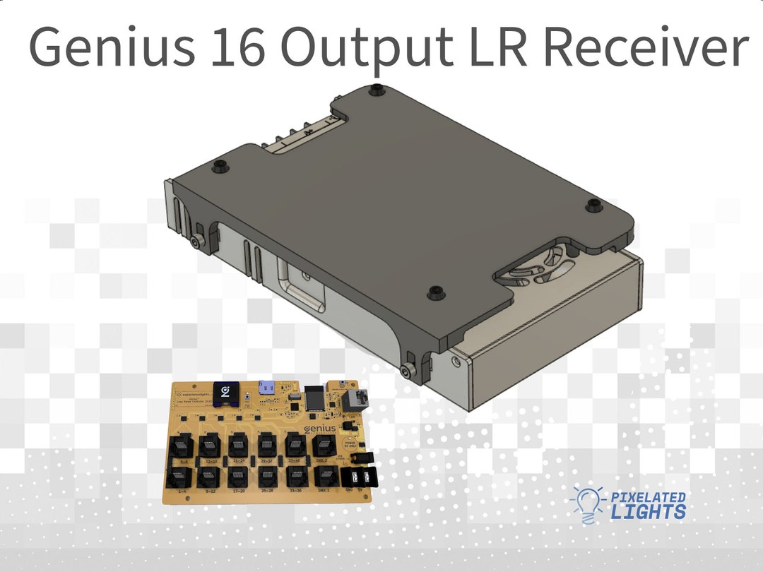 Genius - 16 Output Long Range Smart Receiver - PSU Mount - Etsy