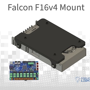 Falcon F16v4 Controller PSU Mount & Meanwell/psu Mounting Bracket - Etsy