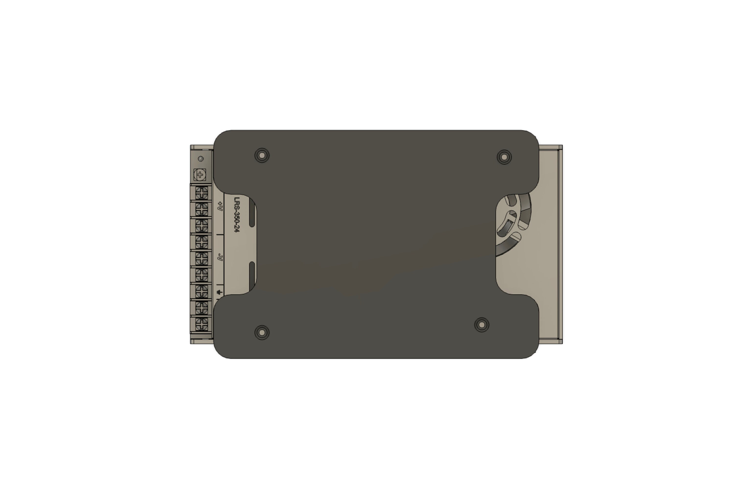 Falcon F16v4 Controller Dual PSU Mount & Meanwell/psu Mounting Bracket ...