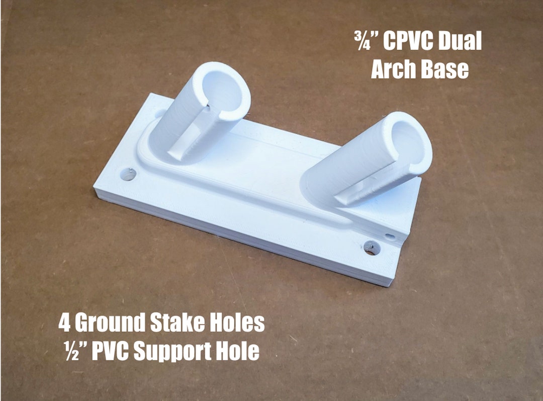3/4" and 1/2" CPVC Dual Arch Base, Dancing Arches - Etsy
