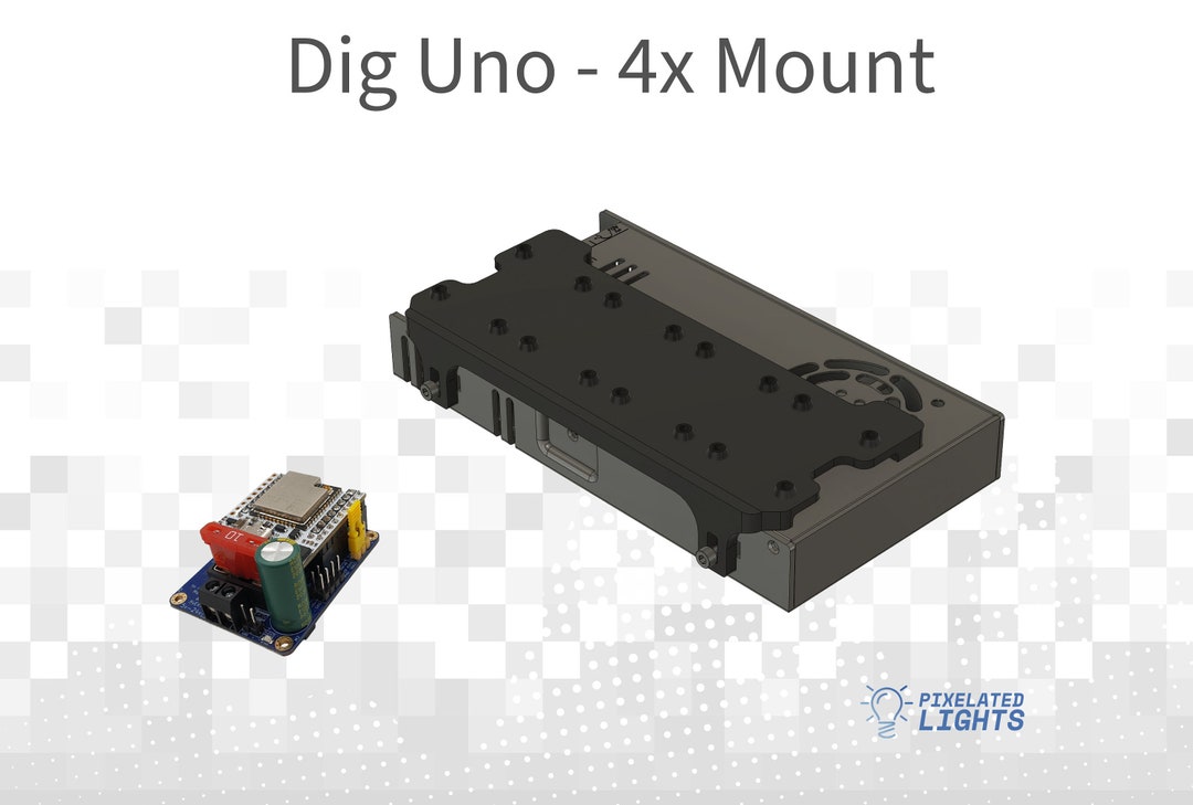 Quinled Dig Uno - 4x - Controller Meanwell/psu Mounting Bracket - Etsy