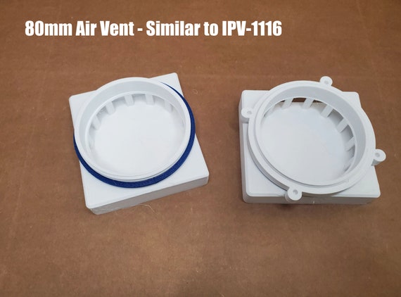 80mm Large Air Vent Controller Box Air Vent 3.5 Vent | Etsy