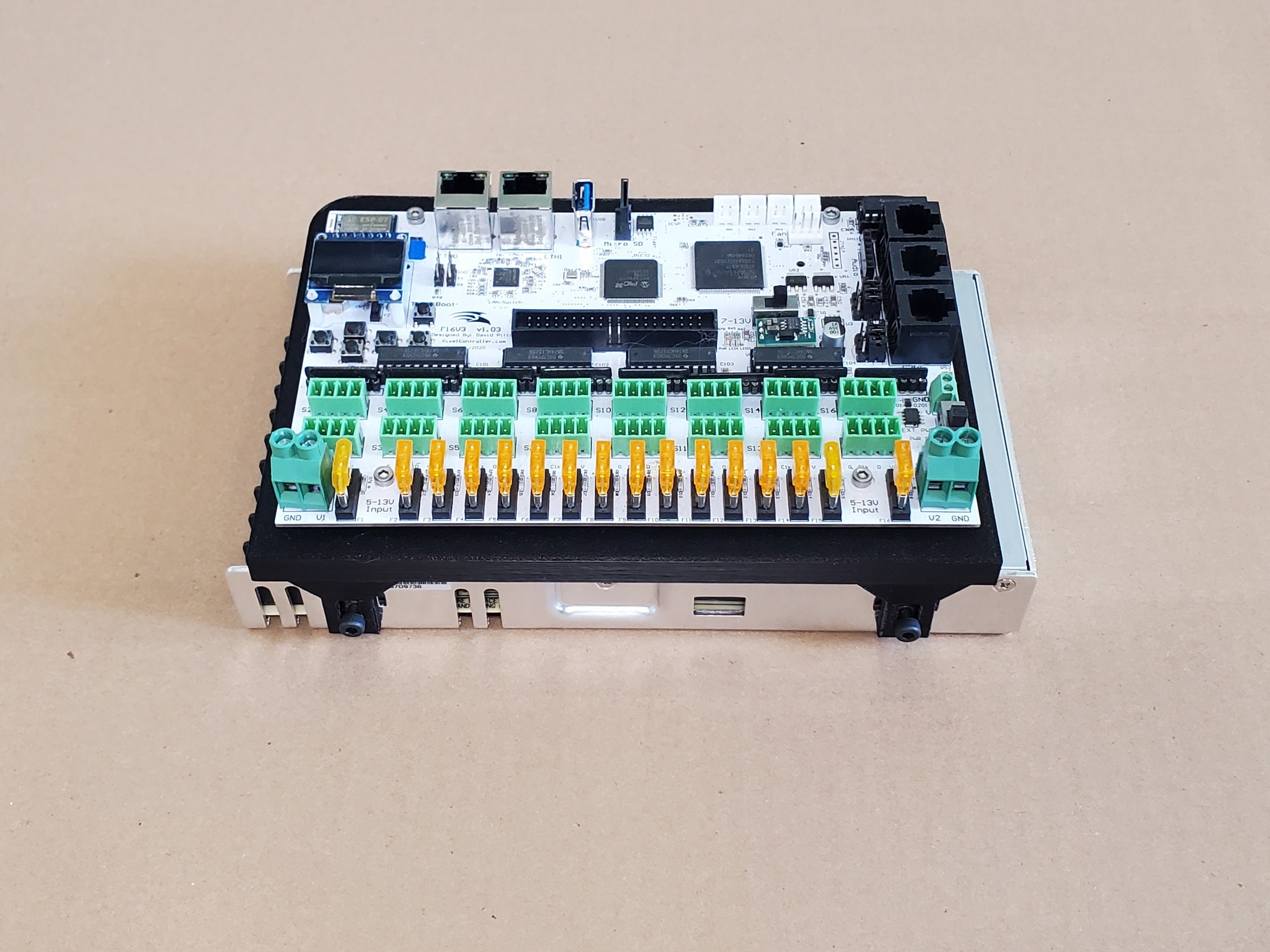 Falcon F16v3 Controller PSU Mount & Meanwell/psu Mount - Etsy Australia