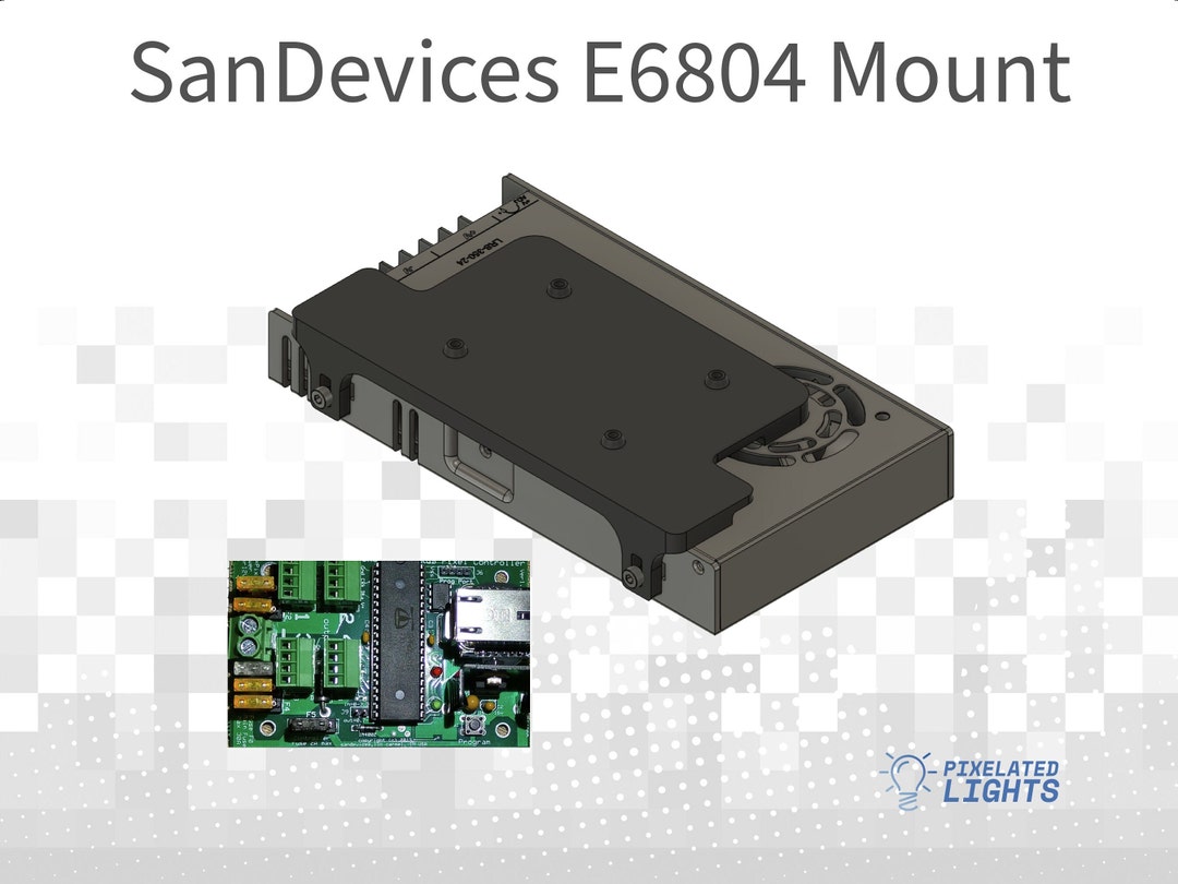 Sandevices E6804 Controller PSU Mount - Etsy