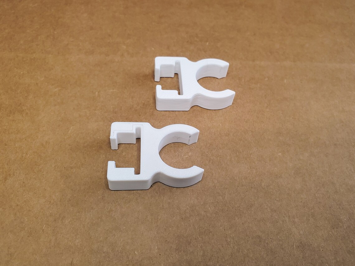 3/4" and 1/2" Square PVC Clips, EMT Pixel Clips - Etsy