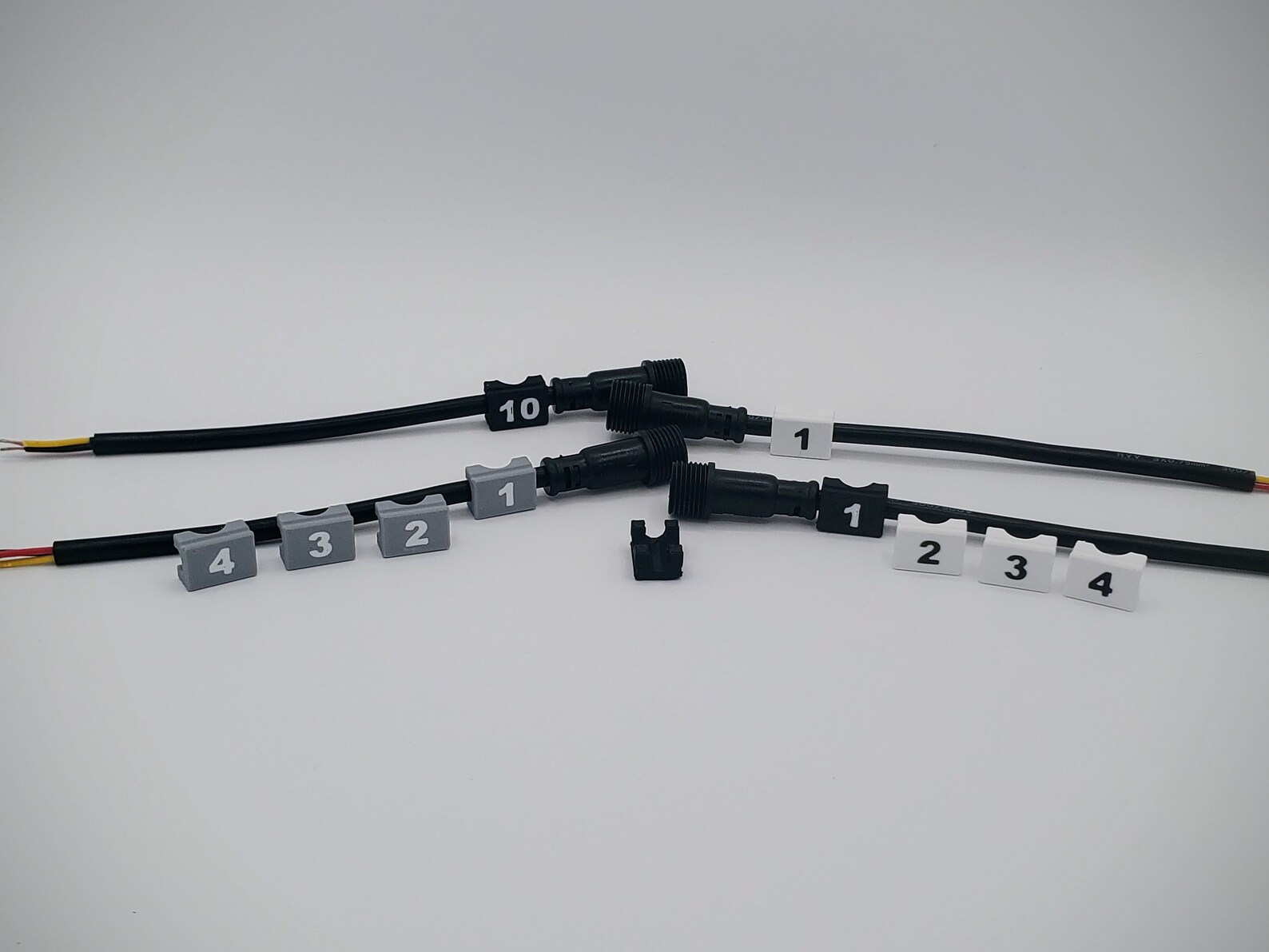 Pigtail Port Clips - Identify Port Numbers With Ease - Etsy