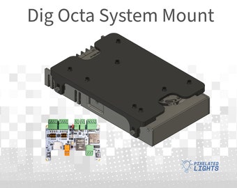 Quinled Dig Quad Controller Meanwell/psu Mounting Bracket - Etsy