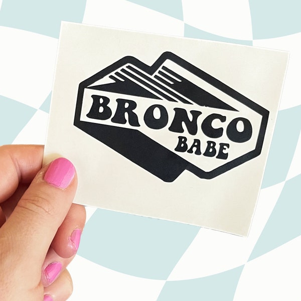 Ford Bronco Wildtrak Decal - Etsy