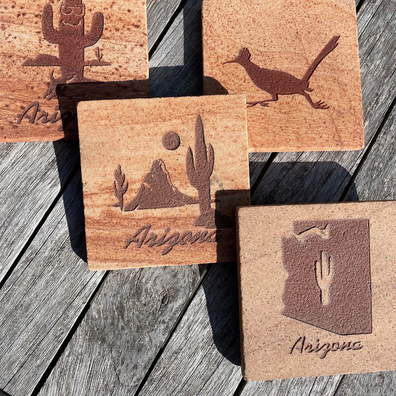 Arizona Coasters - Etsy