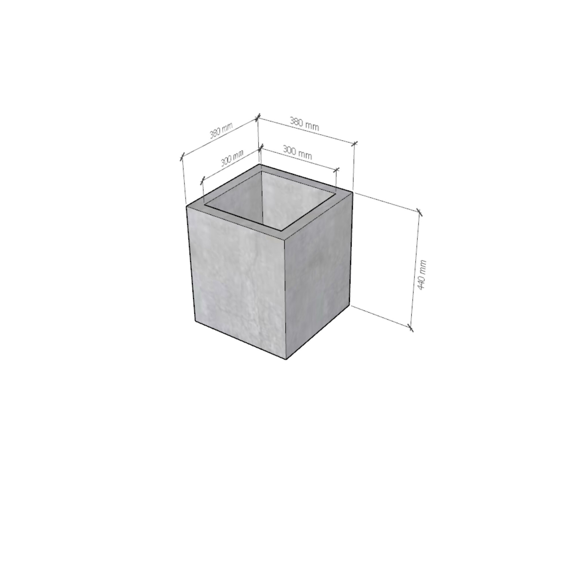 Flower Pot Concrete Mold DIY Plan - Etsy