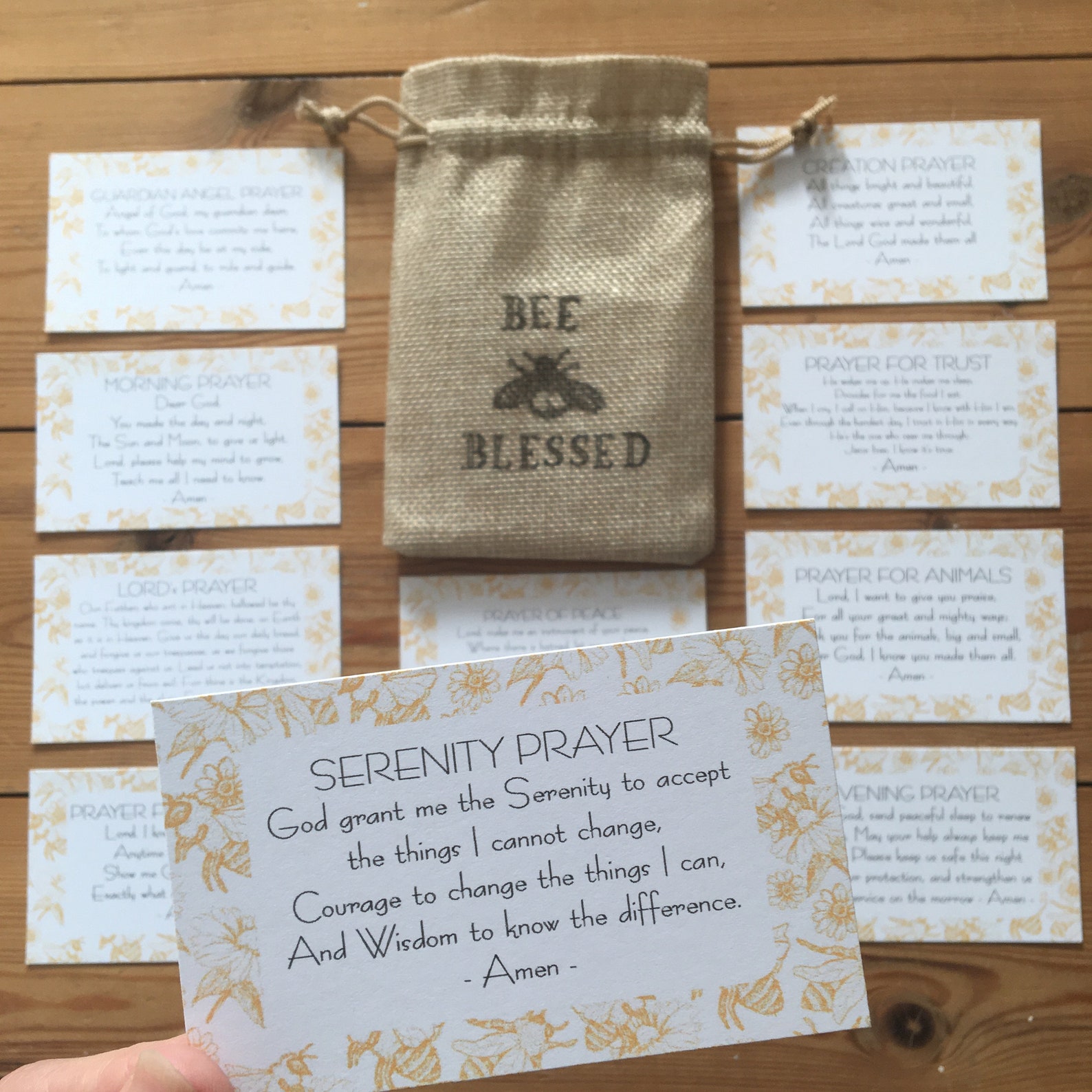 Prayer Cards Printable DIGITAL DOWNLOAD | 10 Cards. Make Your Own ...