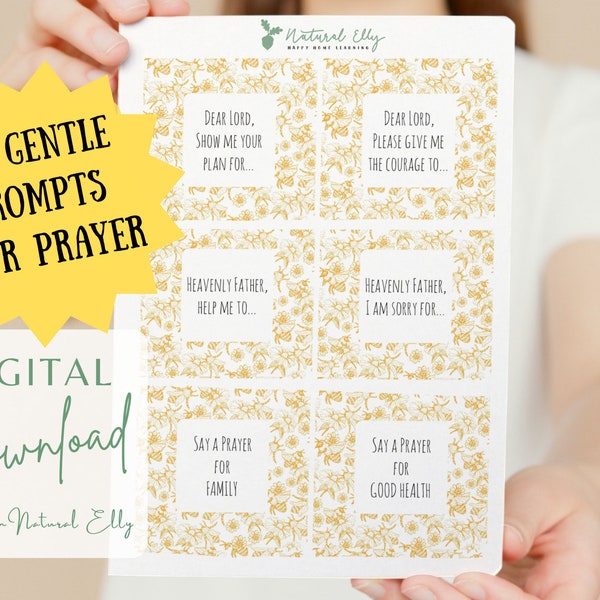 Prayer Cards Printable - Etsy