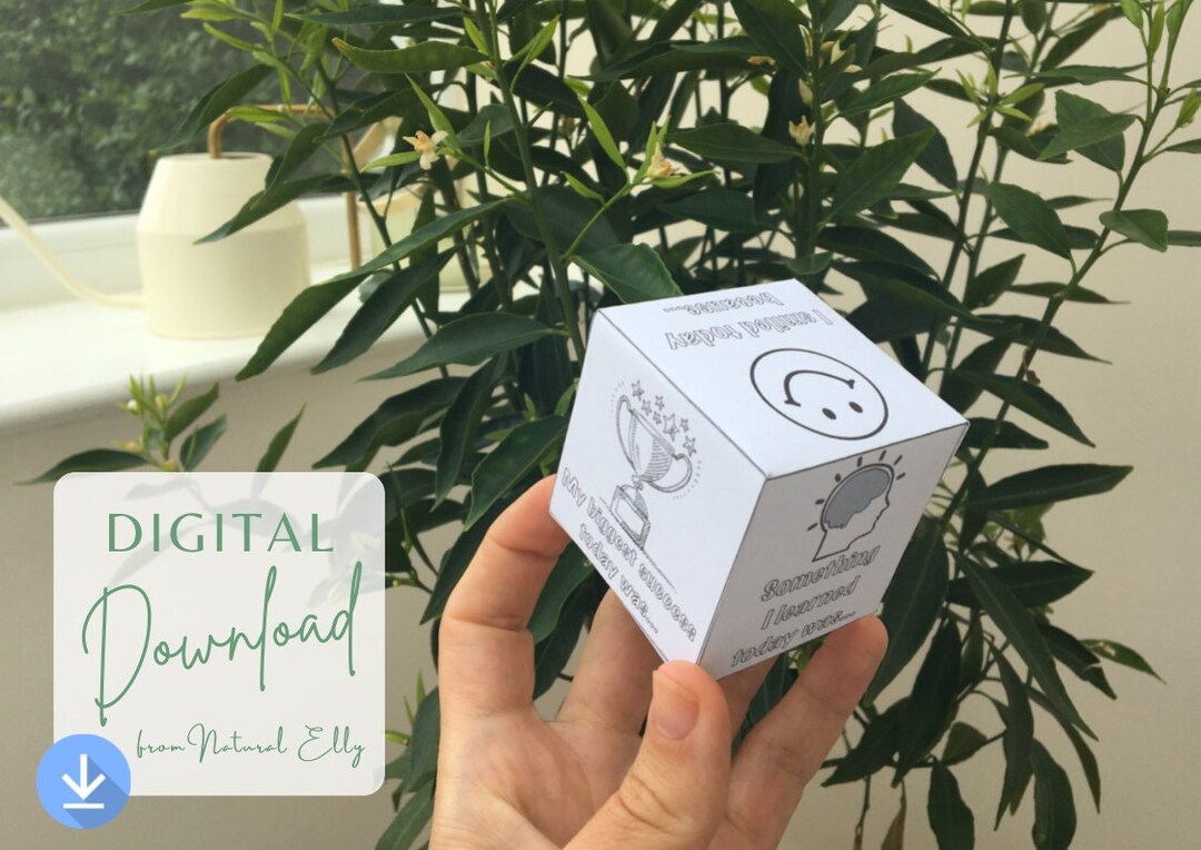 Cut and Colour Your Own ‘dice of the Day’ Conversation Starter With ...