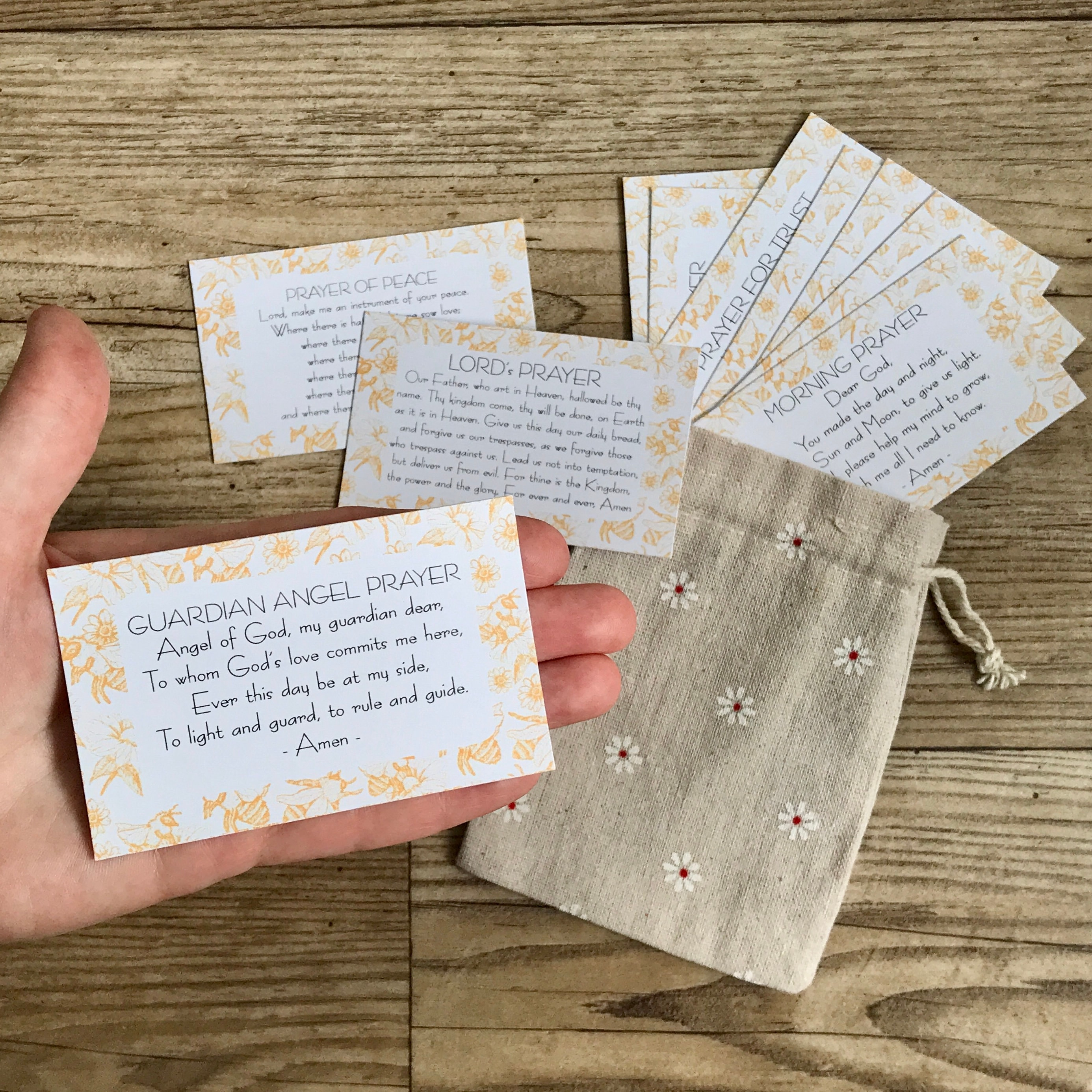 Prayer Cards Printable DIGITAL DOWNLOAD | 10 Cards. Make Your Own ...