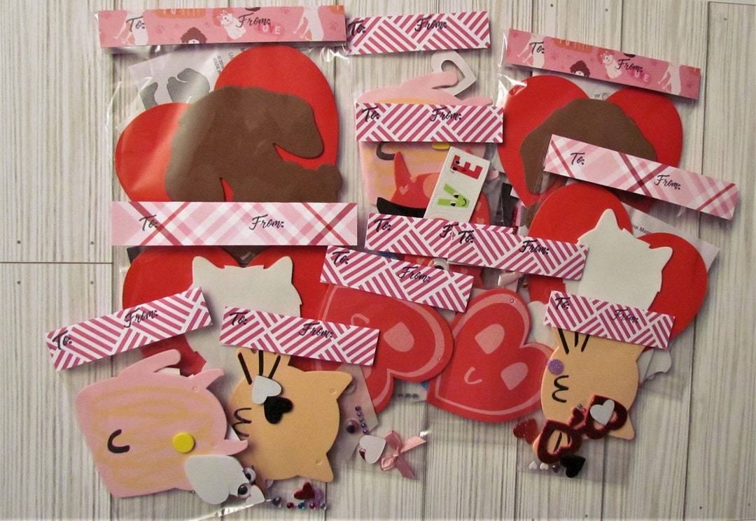 Classroom Foam Kits for Valentine's Day - Etsy