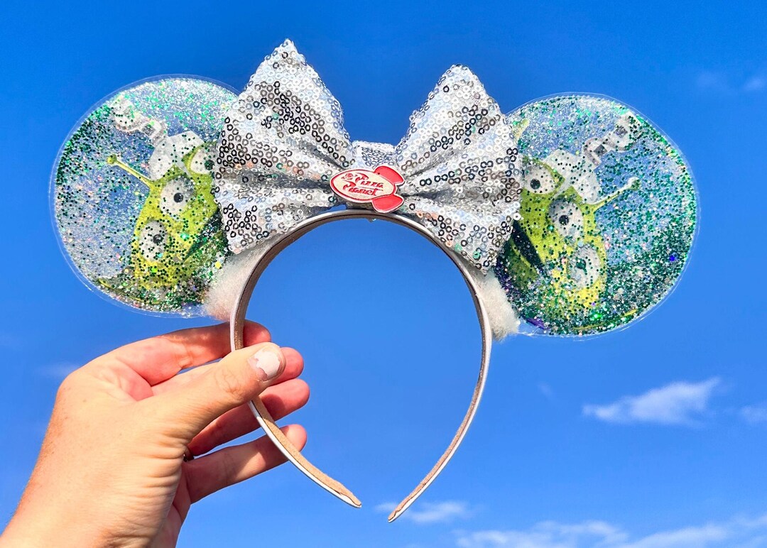 Green Aliens Toy Story Inspired Disney World Ears, Pixar Mickey ...