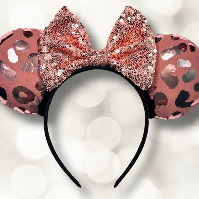 Leopard Ear Headband - Etsy