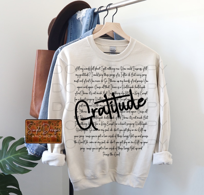 Gratitude Digital File,bundle Digital Download, Sublimation, Png, Tumbler, DTF, DTG, HTV ...