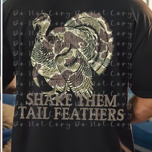 Shake Them Tail Feathers Digital File, Digital Download, Sublimation ...