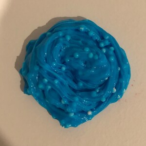 Blue Raspberry Foam Slime - Etsy
