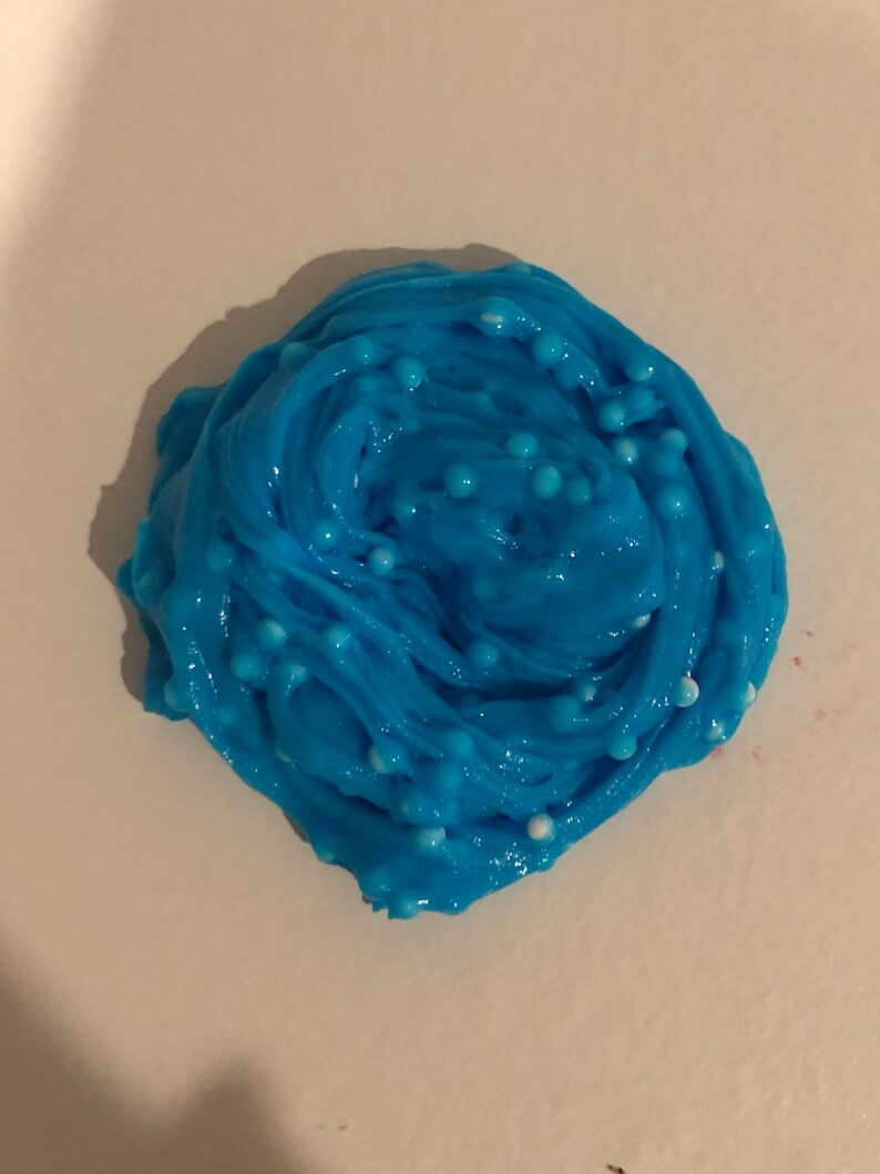 Blue Raspberry Foam Slime - Etsy