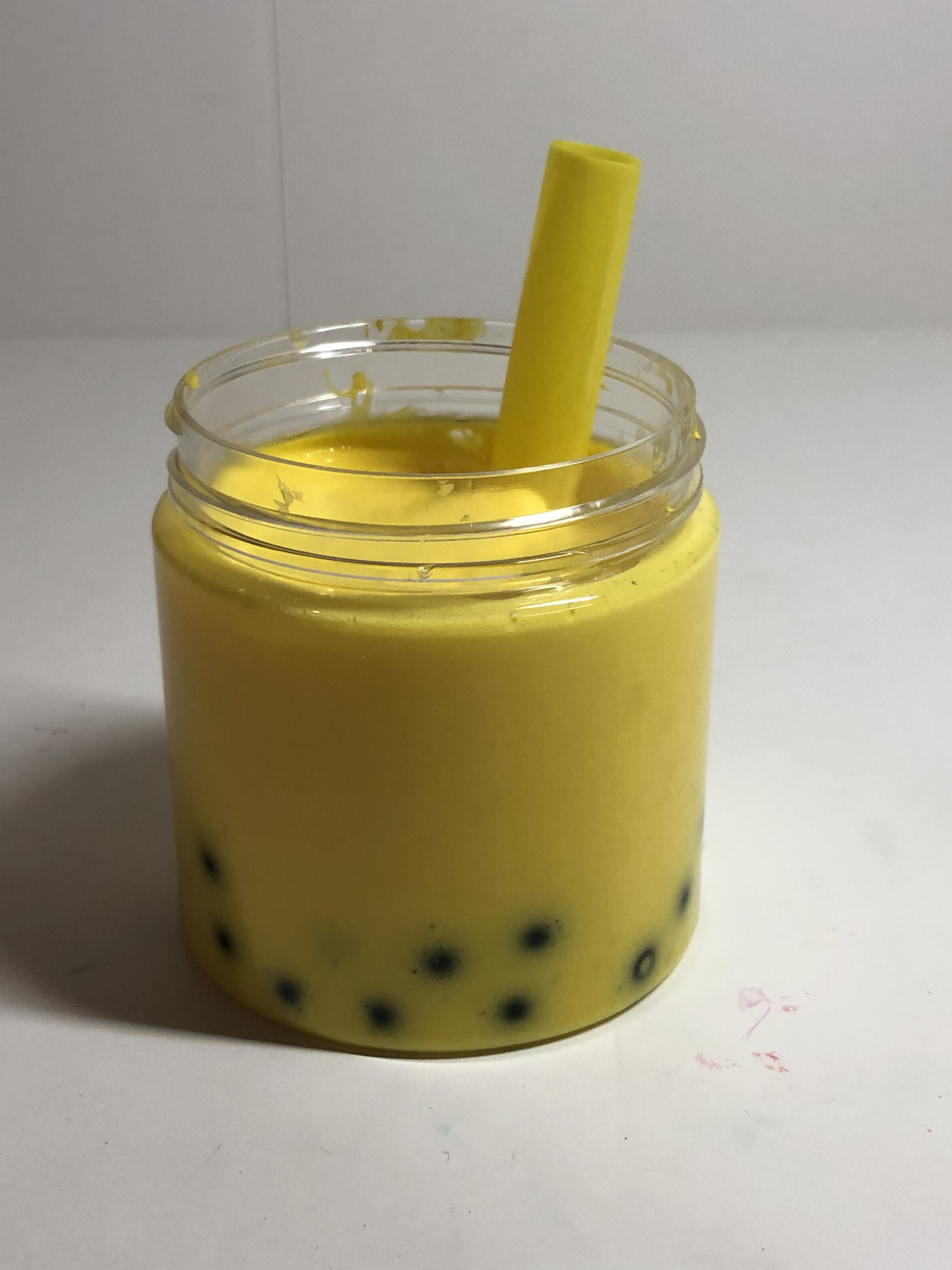 Banana Boba Slime - Etsy