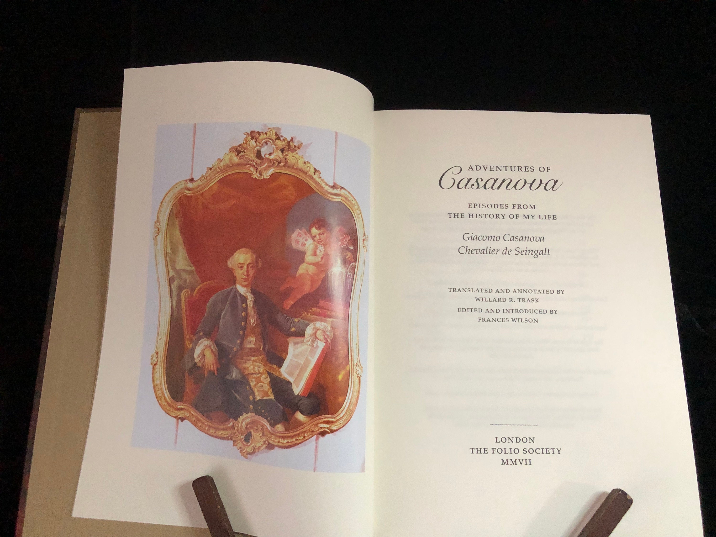 Adventures of Casanova Folio Society Book With 24 Colour Plates. 2007 ...