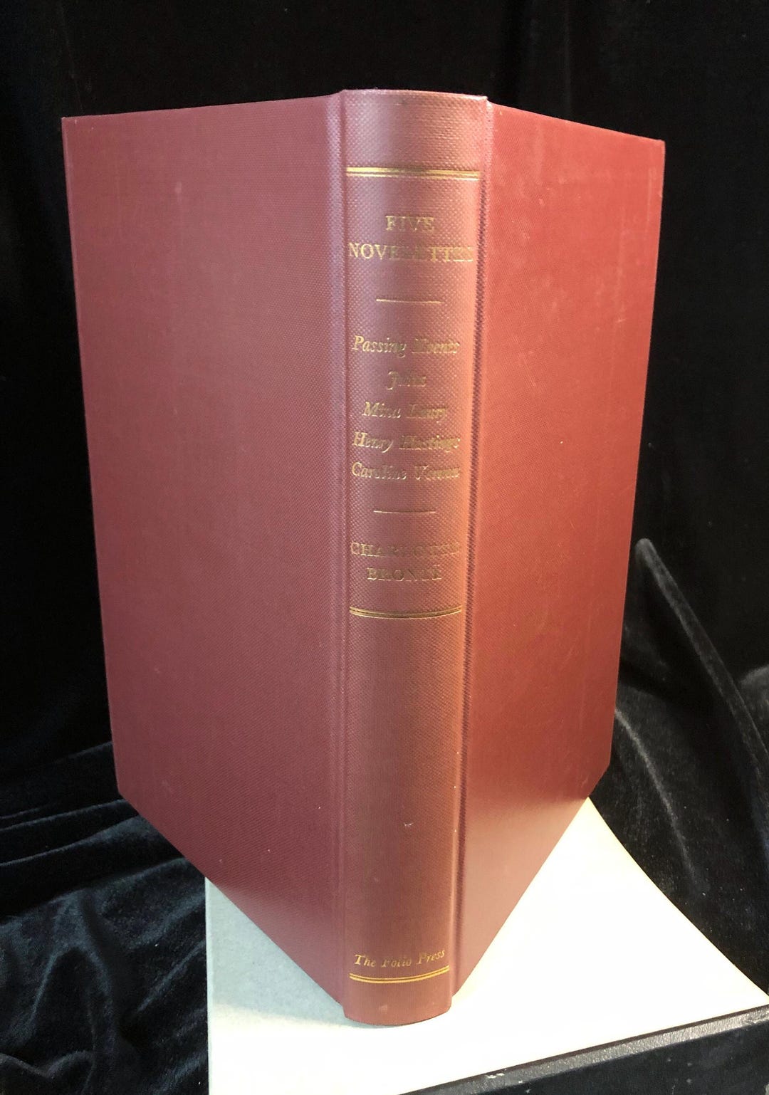 Five Novelettes by Charlotte Bronte With Drawings by the Author and ...