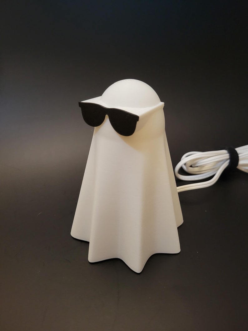 Ghost Lamp Small (3D Printed): Spooky Home Decor - Etsy