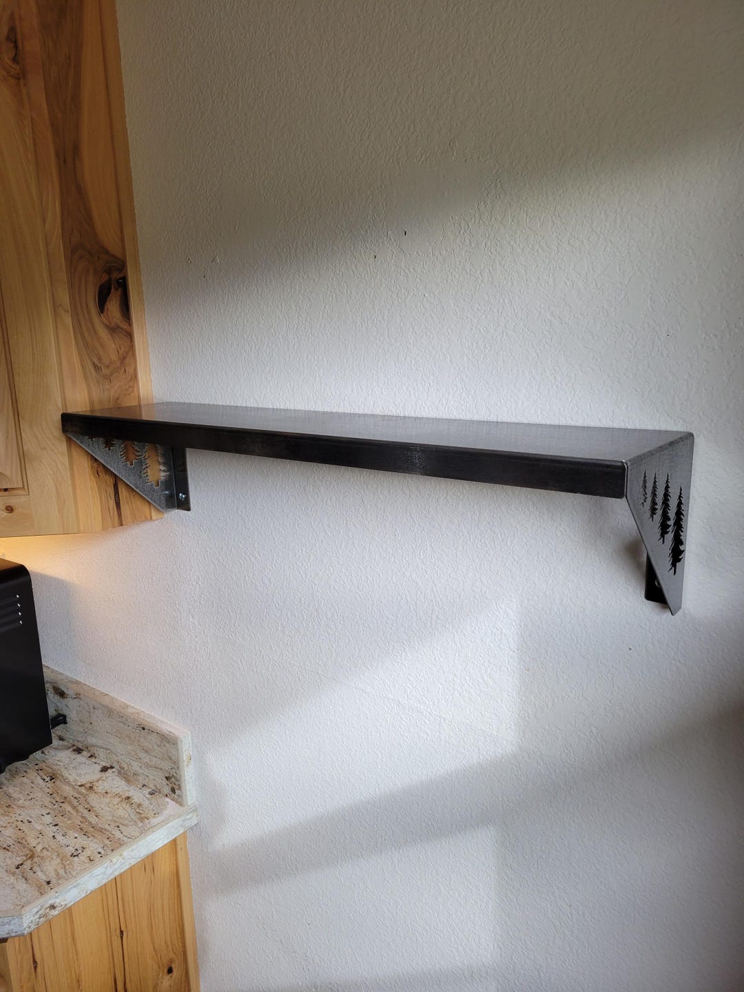 Sheet Metal Tree Wall Shelf DIY Plans: Laser CNC Plasma Cut File ...