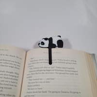 Panda Bear Bookmark, Handmade Gift for Readers, Cute Stationary Gift ...