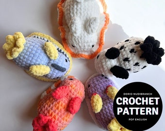 Costasiella Nudibranch Leaf Sheep Sea Slug Crochet Pattern - Etsy